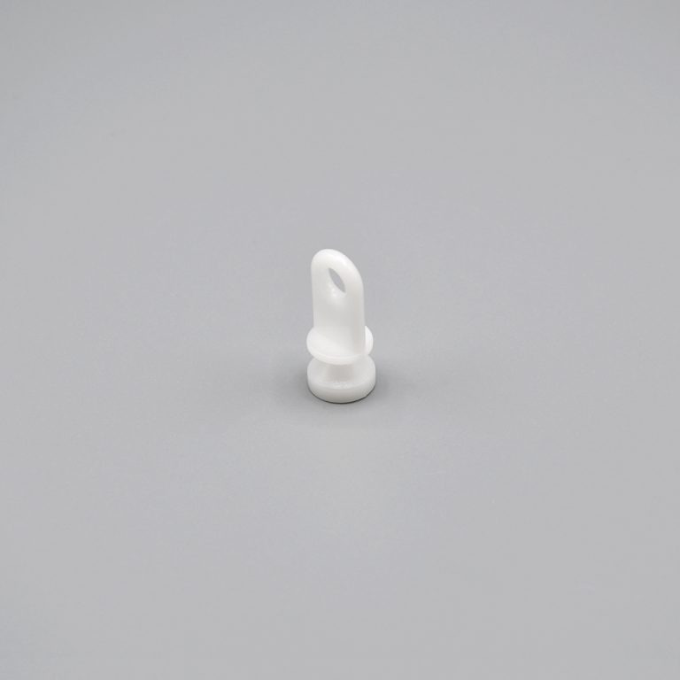 Drapery Friction Slide Carrier, White - Fabtex